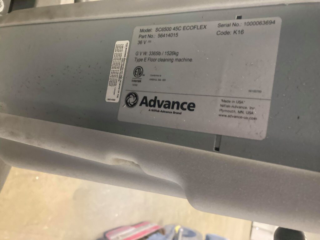 ADVANCE-SC6500-45C - Off lease Industrial - Remarting Solutions ...